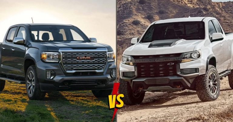 GMC Canyon vs Chevrolet Colorado: Is there a Difference? - Top Rated ...